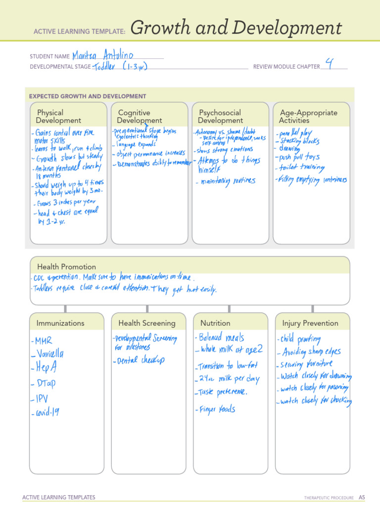 Growth & Development Guide | PDF