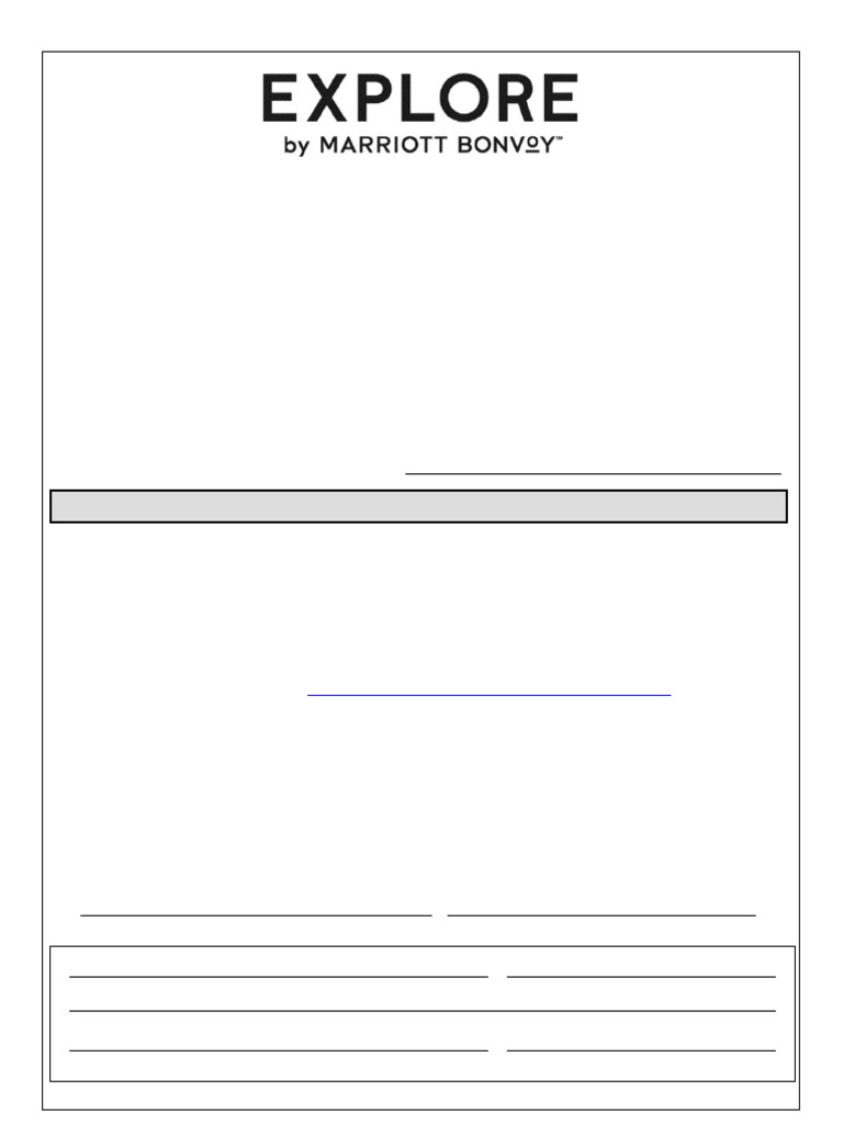 Room Discount Form | PDF