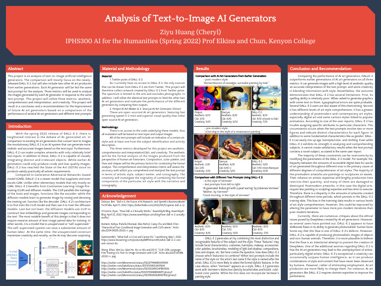 Analysis of Text-to-Image AI Generators | PDF