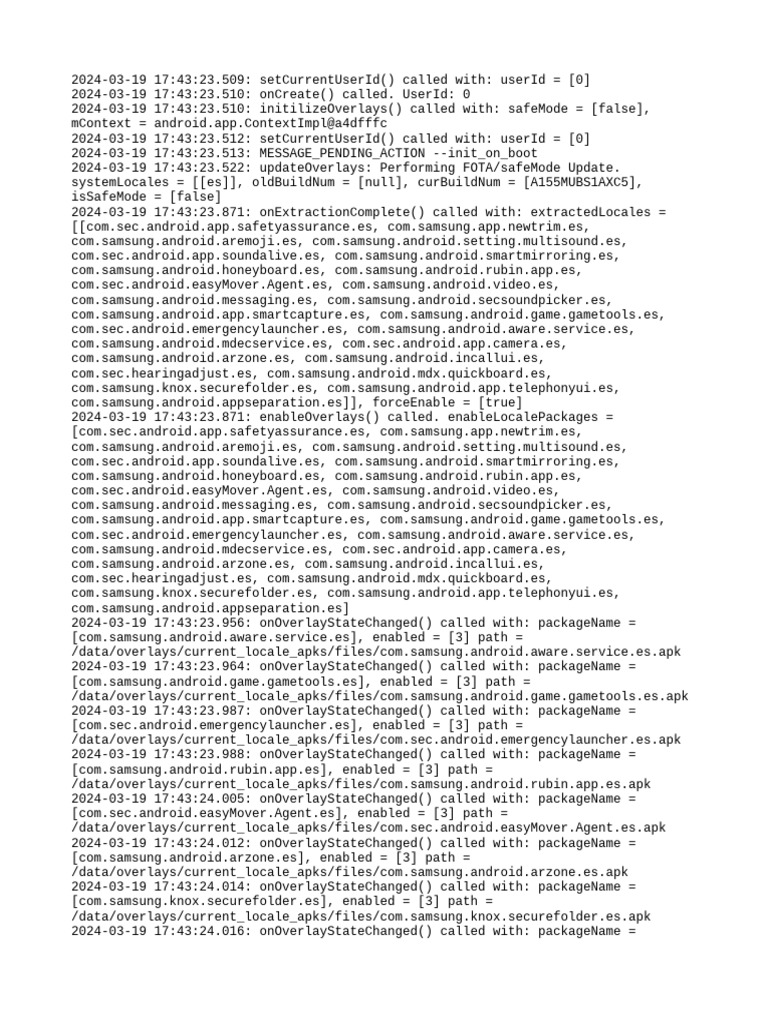 Lom Log | PDF | Android (Robot) | Software