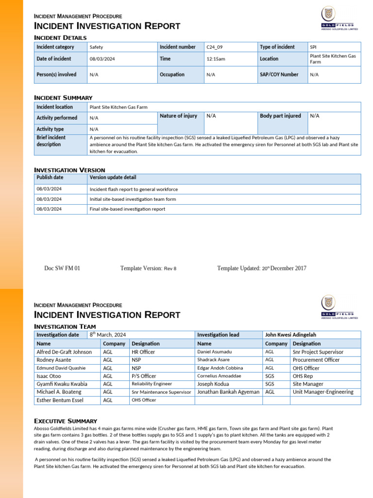 Protection Service MTI Investigation Report (Draft) | PDF