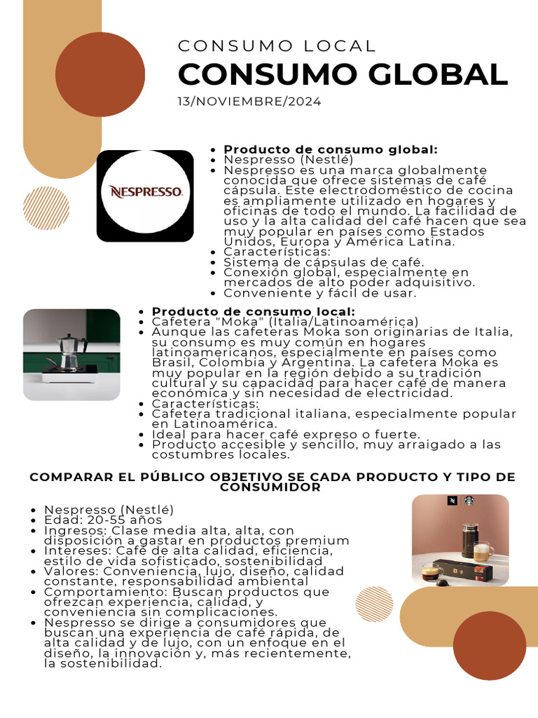Consumo Local vs. Consumo Global | PDF | café | America latina