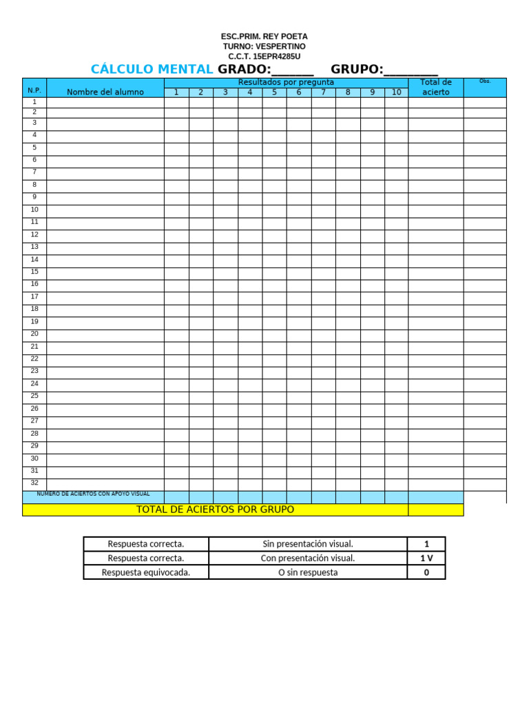Sisat Calculo Mental | PDF