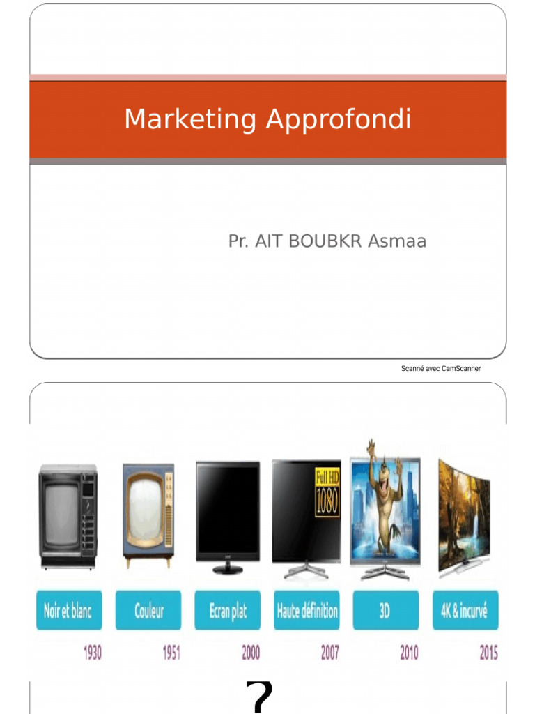 Marketing Parcours Gestion (Slides) | PDF