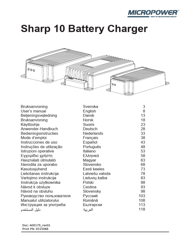 A00179 - Rev01 Sharp 10 | PDF