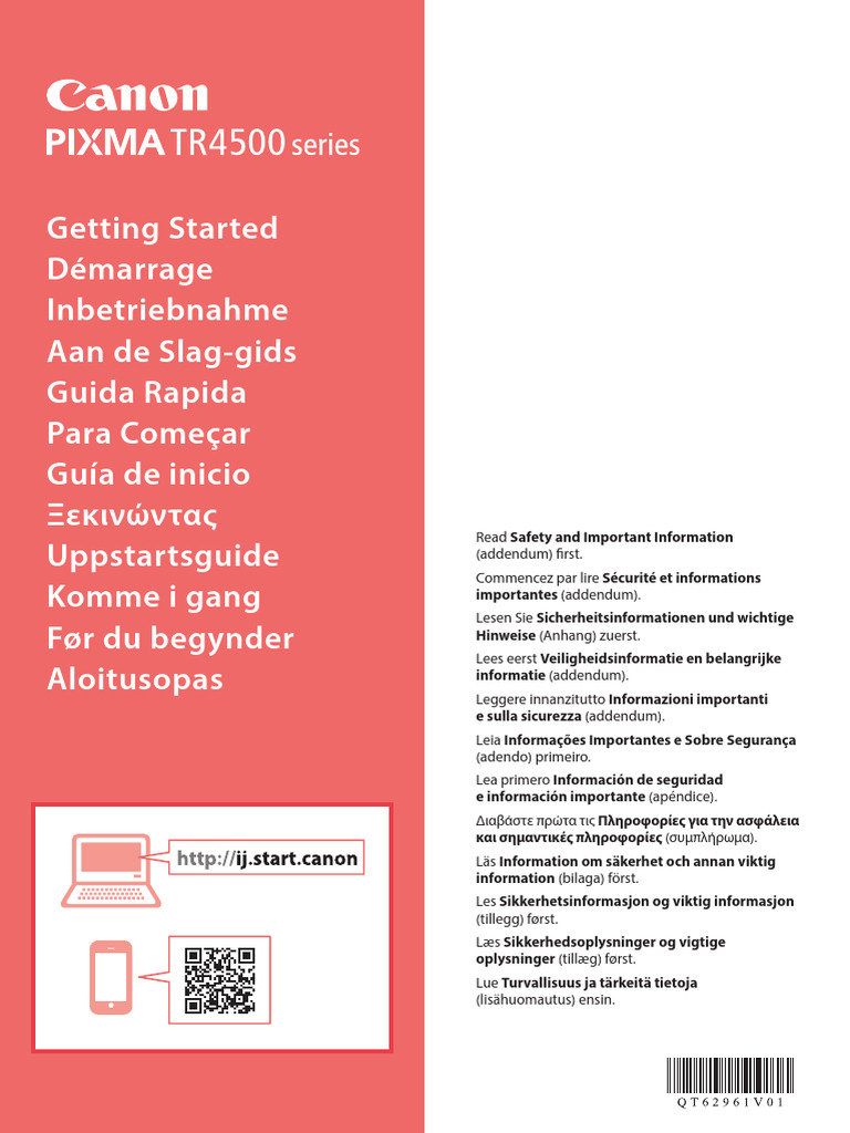 Pixma TR4540 4550 4551 QG ML | PDF | Computing | Graphical User Interfaces