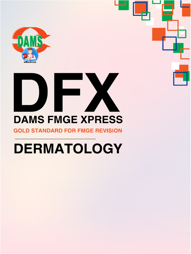 Dermatology Study Guide | PDF
