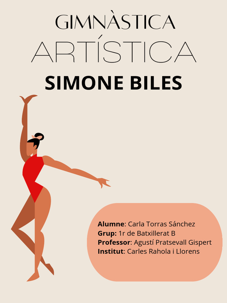simone biles educació física | PDF