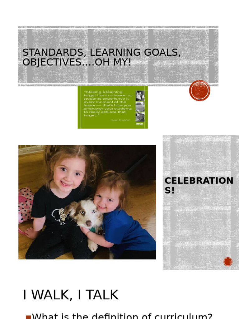 Understanding Curriculum Goals and Objectives | PDF | Educational ...