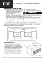 ACCU Air-Cooled Condensig Units Installation and Maintance Instructions ...