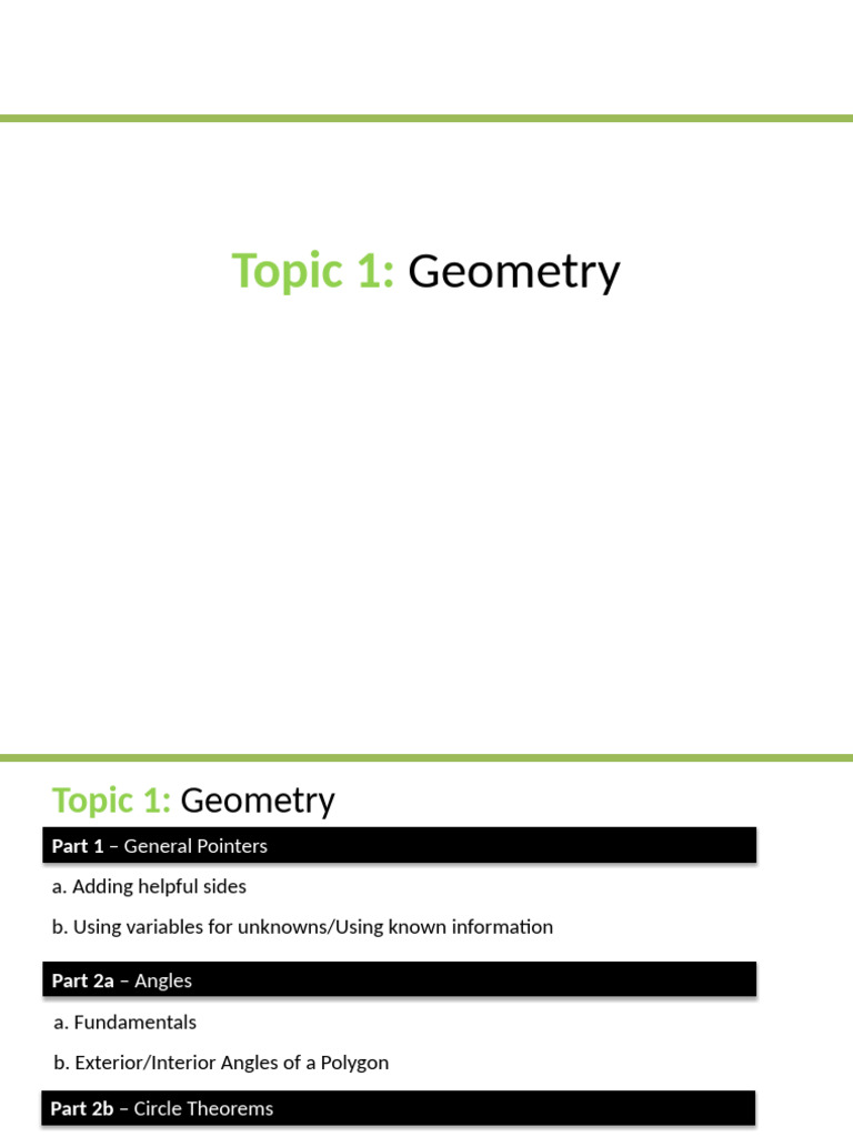 Geometry Problem-Solving Techniques | PDF | Circle | Area