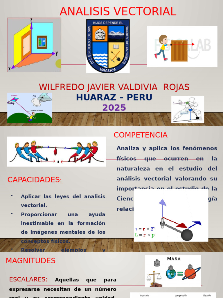 Analisis Vectorial Willyvalro | PDF | Vector Euclidiano | Geometría euclidiana