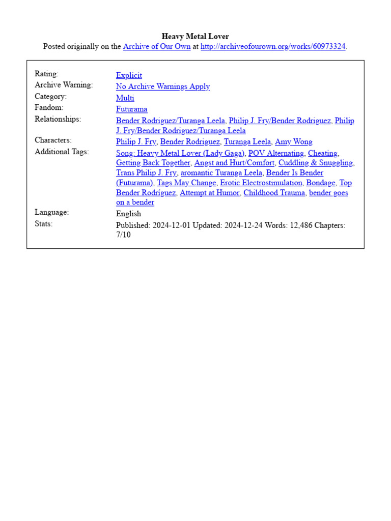 Heavy_Metal_Lover | PDF
