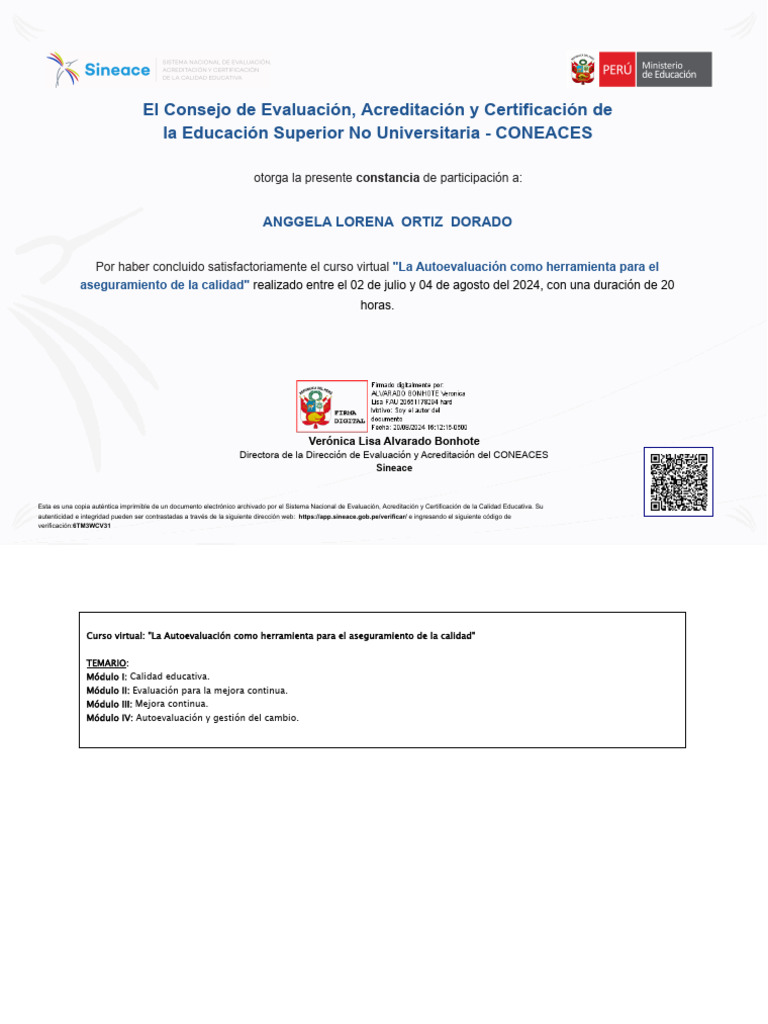 SineaceConstancia AHAC 2024 46796769 | PDF
