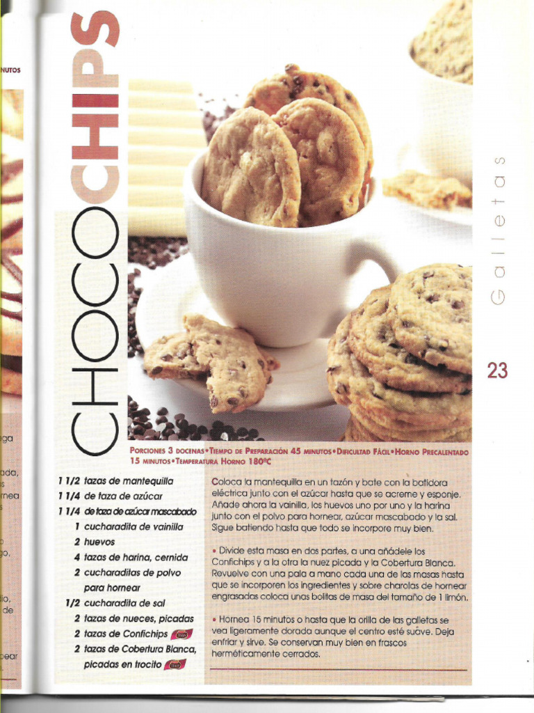 Galletas Chispas | PDF
