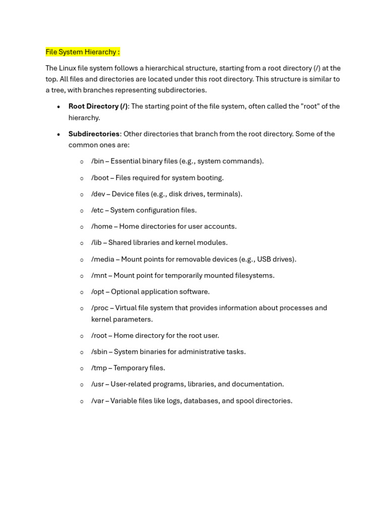 Linux Day2 | PDF | Booting | File System