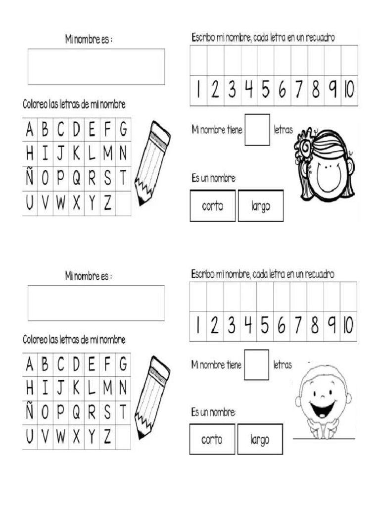 actividad del nombre | PDF