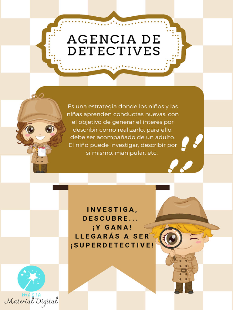 Agencia de Detectives Escolares | PDF