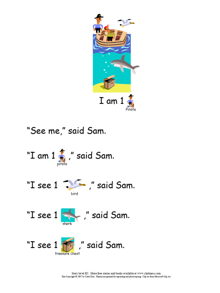I Am 1 Pirate | PDF