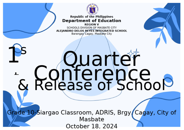 Q1 PTA Tarp Siargao | PDF
