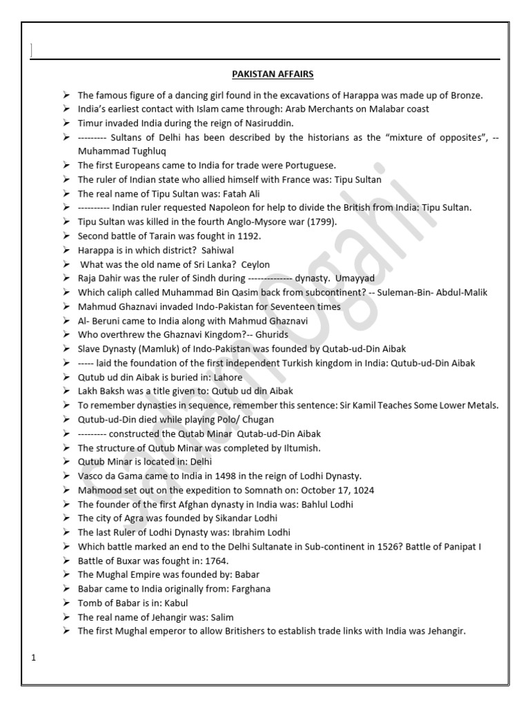 Sadam Ogahi-- One Liner ! | PDF | All India Muslim League | Muhammad ...