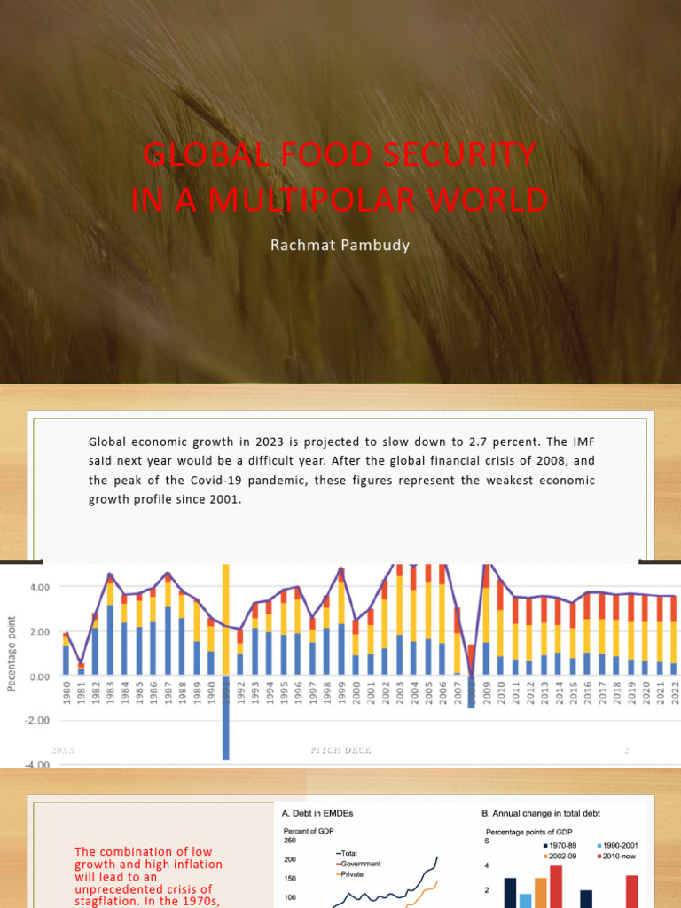 Prof. Rahmat Pambudi - Global Food Security | PDF