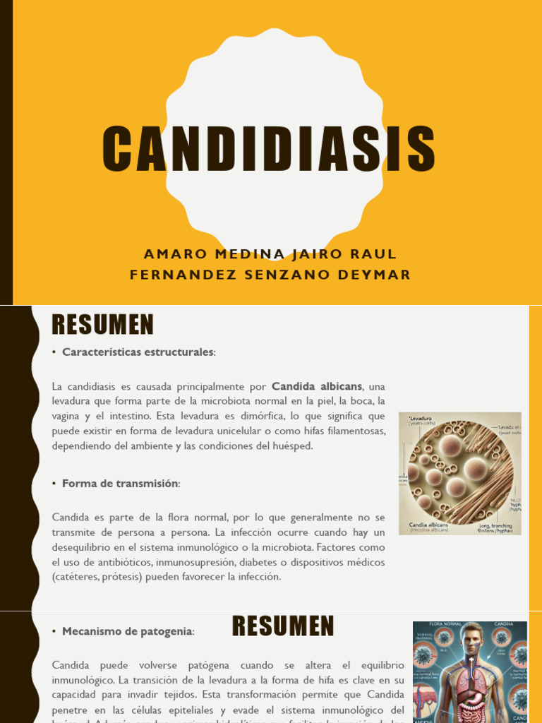 Candidiasis: Caso Clínico y Tratamiento | PDF | Candidiasis ...