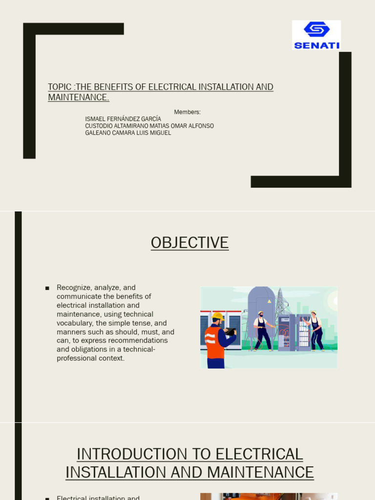 Topic Trabajo Finalizado de Ingles | PDF | Electrical Wiring | Reliability Engineering