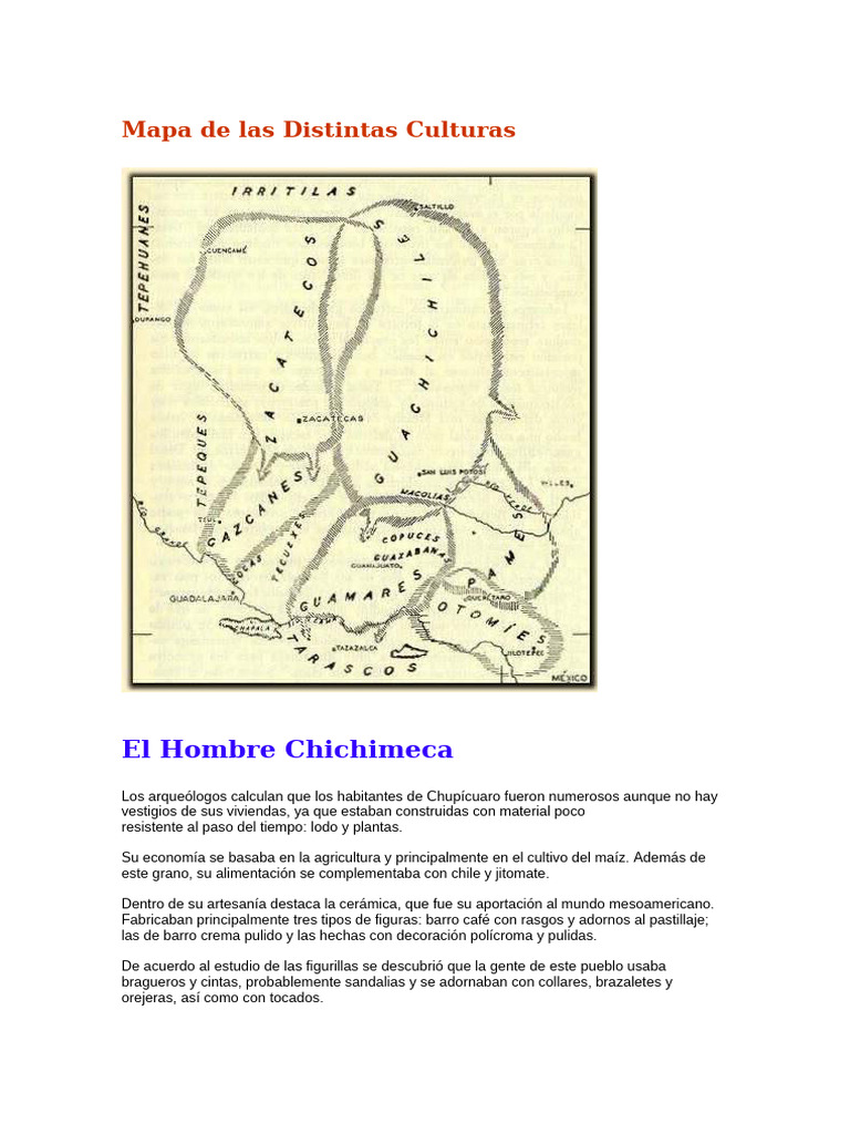 Chichimecas | PDF