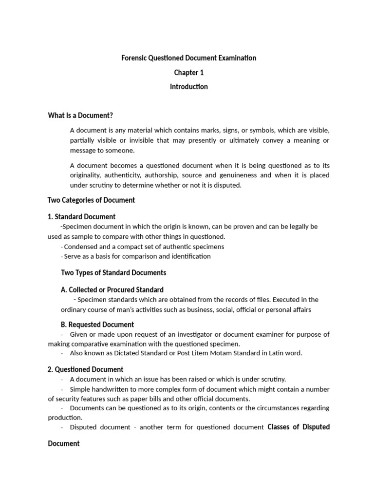 Forensic-Questioned-Document-Examination | PDF | Ink | Cuneiform