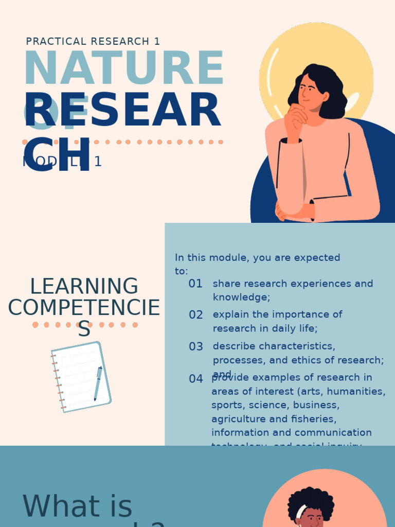 PR1 Module1 Nature of Research | PDF | Knowledge | Science