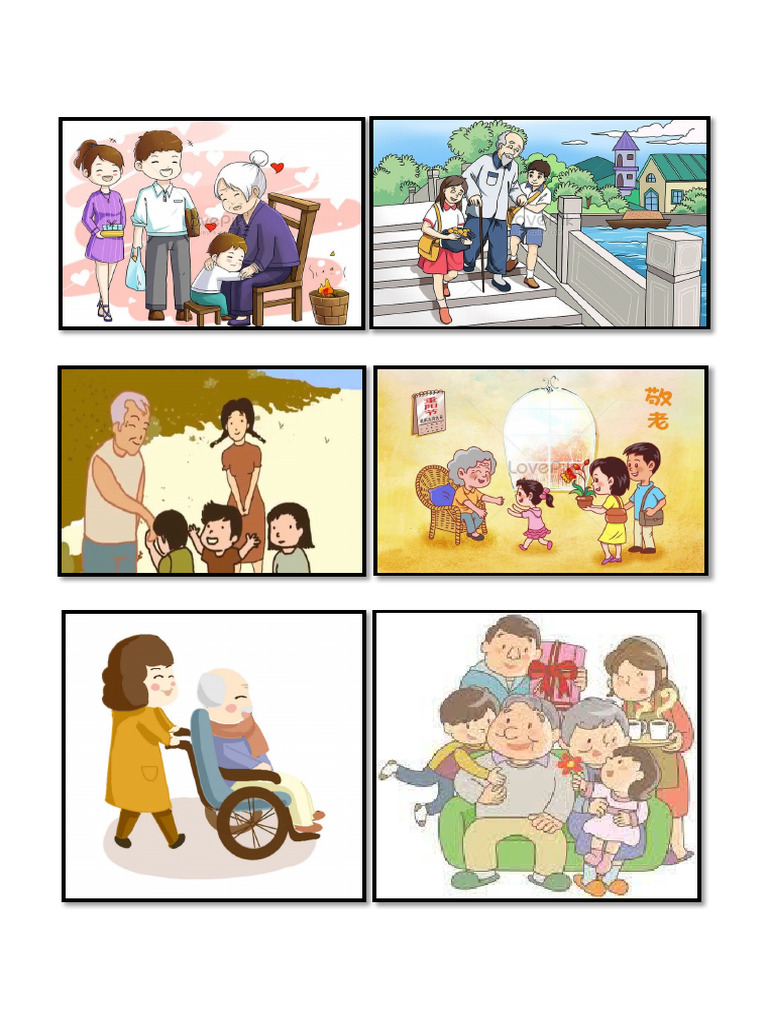 Mga Larawan Na Nagpapakita NG Paggalang | PDF