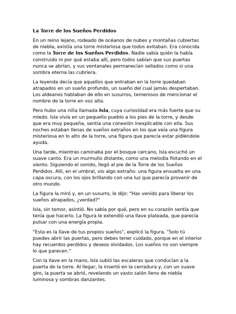 La Torre de Los Sueños Perdidos | PDF