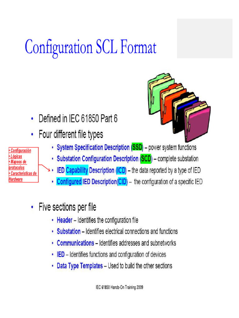 Substation Configuration Language-SCL Files | PDF