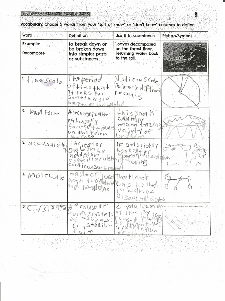 Science Homework | PDF