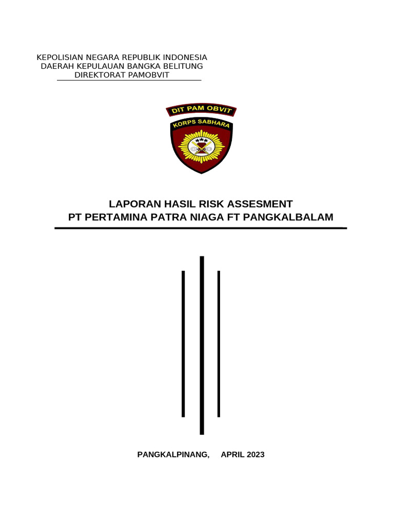 LHP Pertamina 2023 | PDF