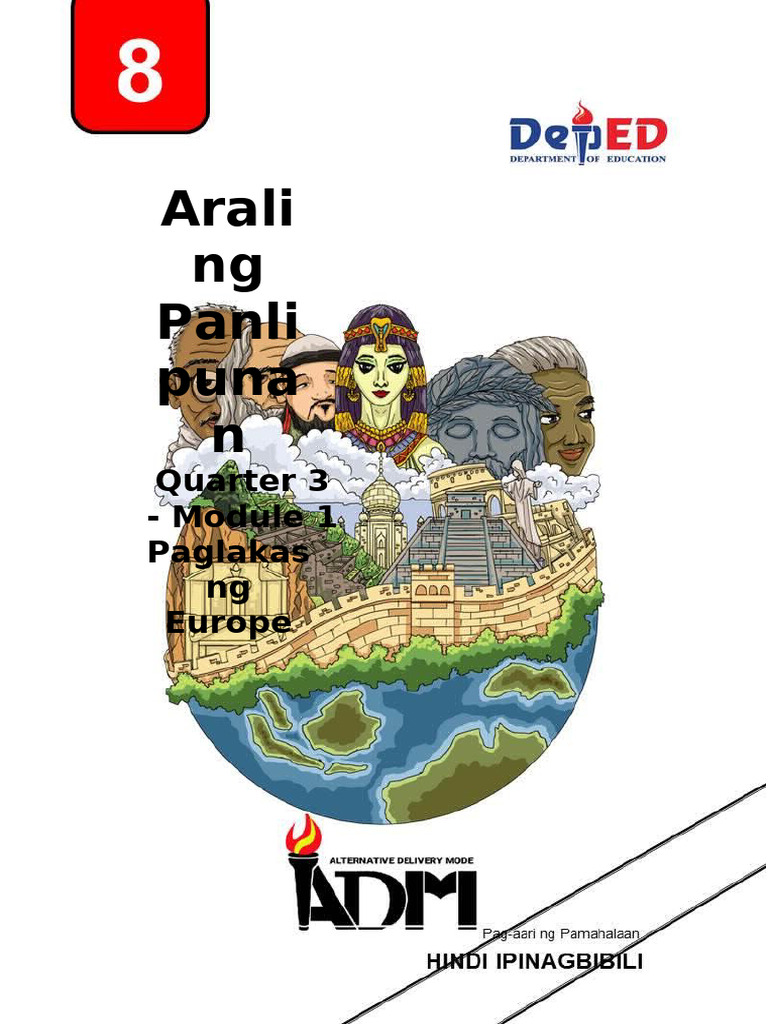 Arali NG Panli Puna N: Quarter 3 - Module 1 Paglakas NG Europe | PDF