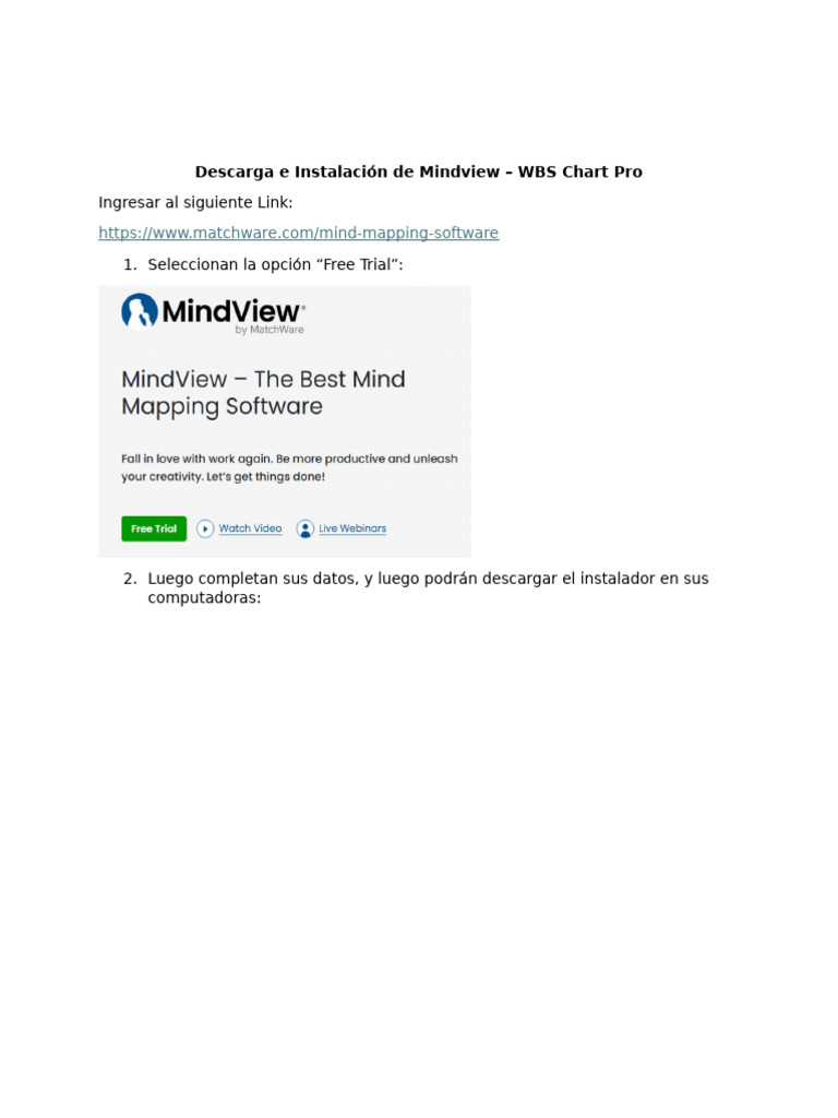 Descarga e Instalación de Mindview | PDF