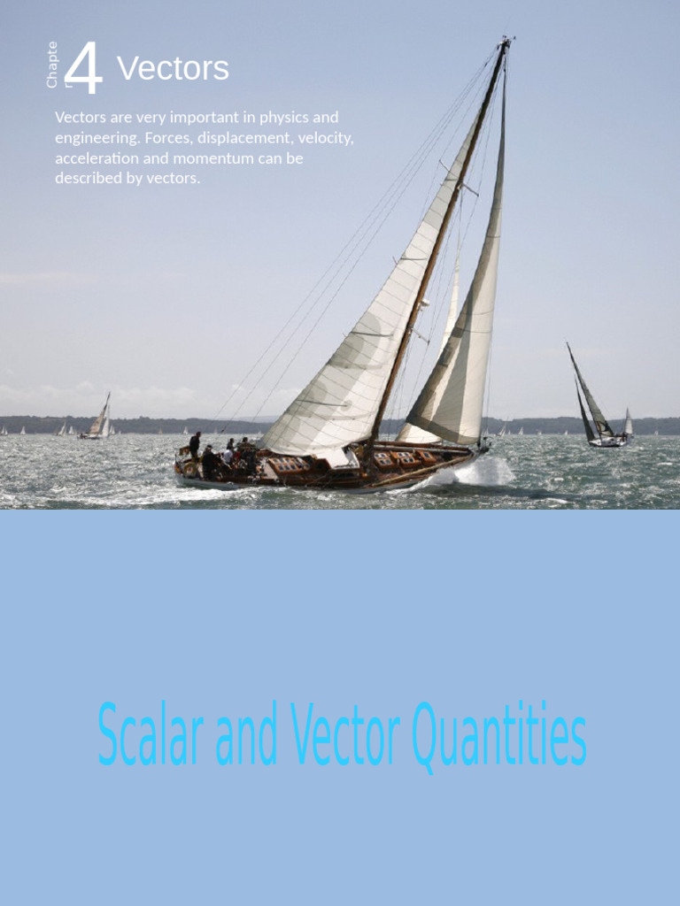 Chapter 04 Vectors | PDF | Euclidean Vector | Space