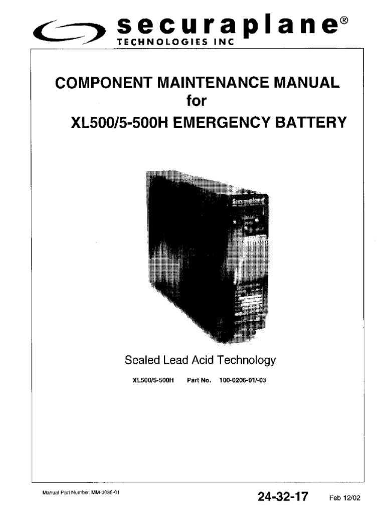 Emergency Battery | PDF