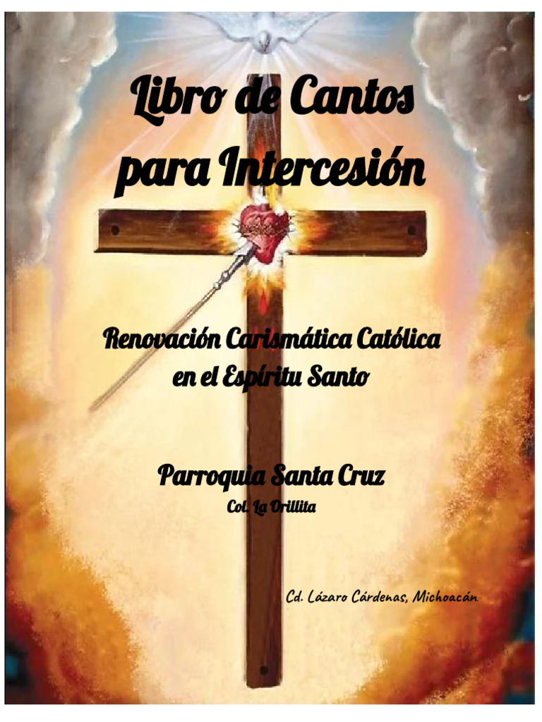 Portada de Libro de Cantos para Intercesión - Santa Cruz | PDF
