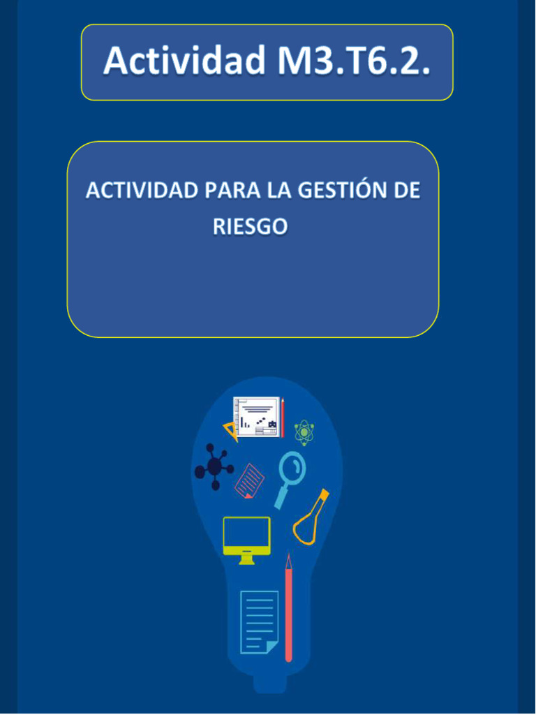 Actividad m3.t6.2 Riesgos | PDF | Inundar