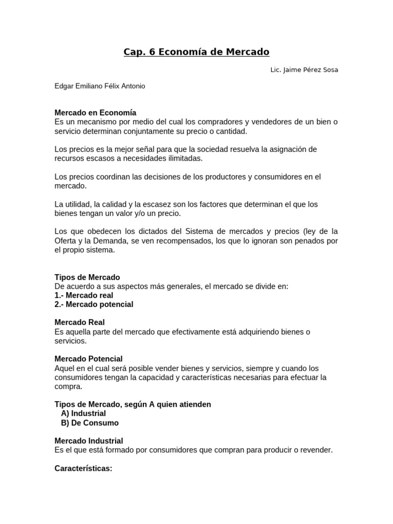 Cap. 6 Resumen Edgar Emiliano | PDF