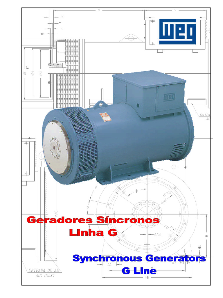 Geradores Weg Linha G: Especificações Técnicas | PDF | Equipamento ...
