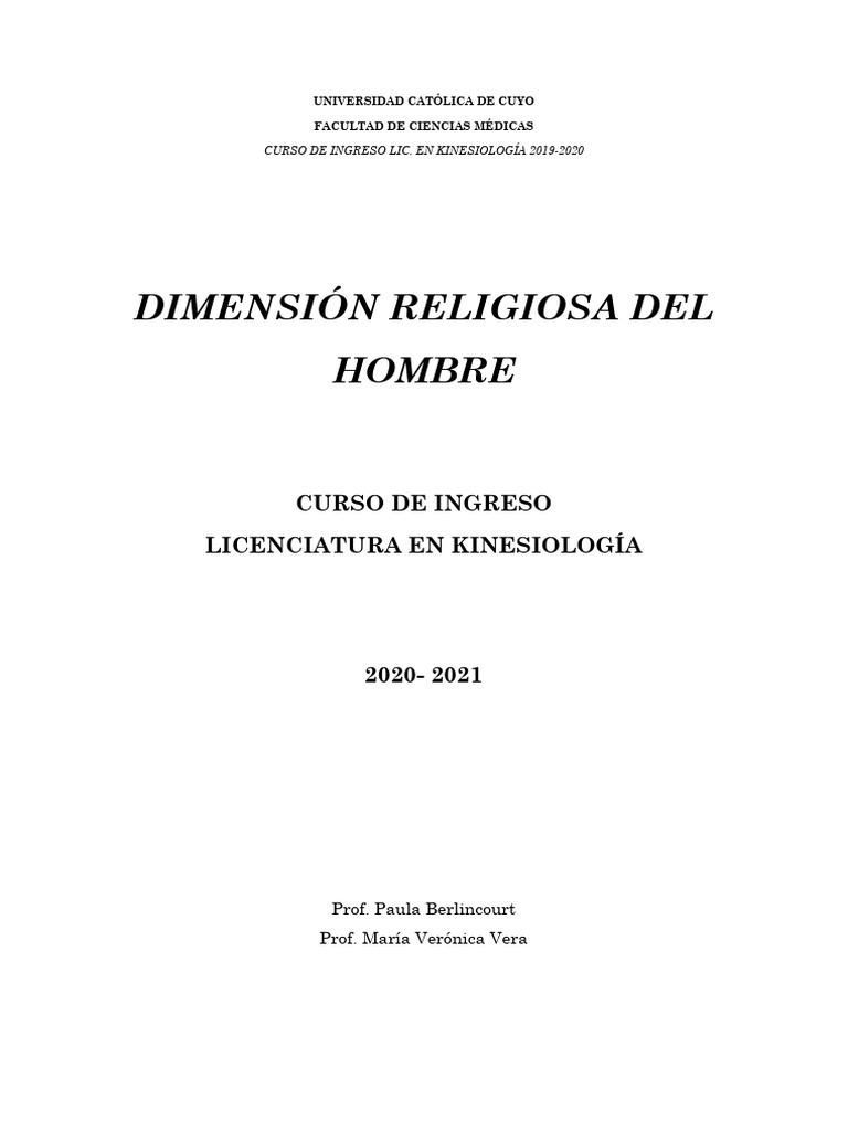 Dimensión religiosa y concepto de Dios | PDF | Dios | Alma
