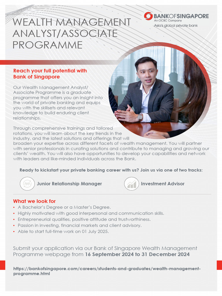 Wealth Management Graduate Program | PDF