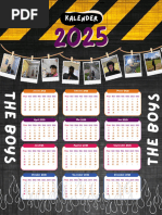 Kalender Mingguan Epid 2025 | PDF