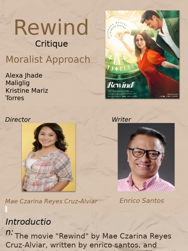 Rewind PPT in English Critique | PDF