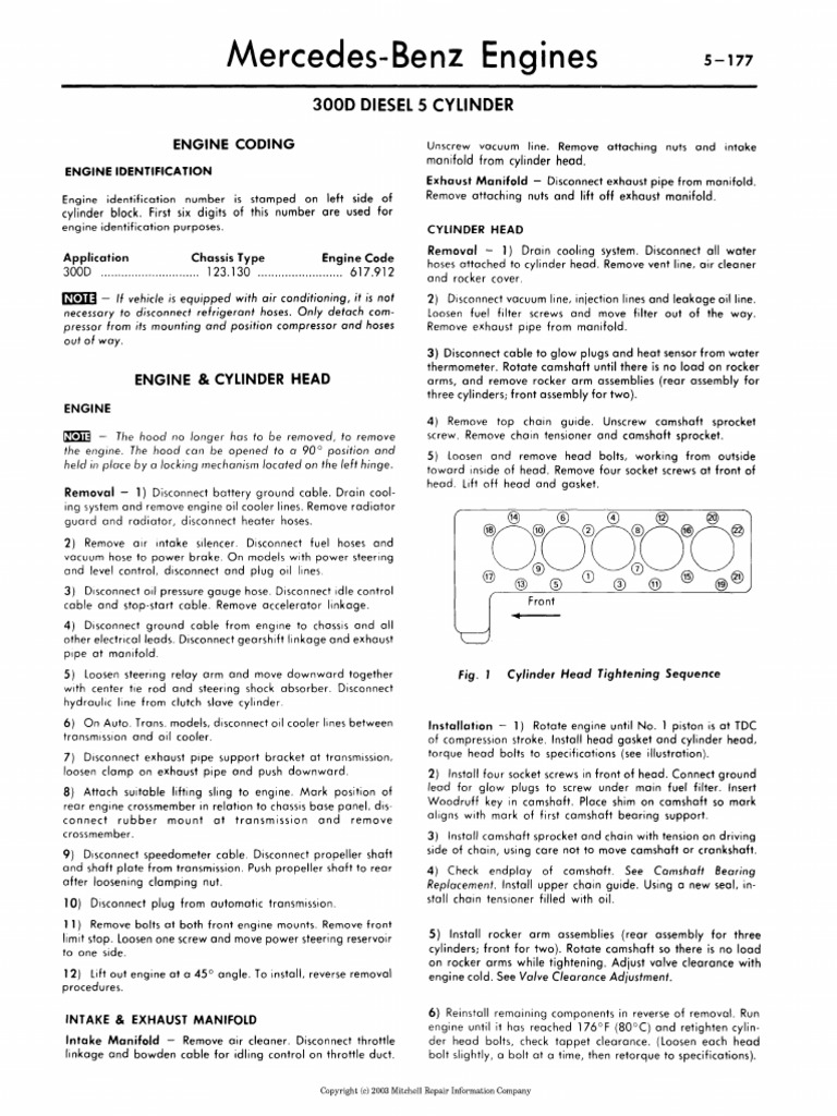 MB 123 Especificaciones | PDF