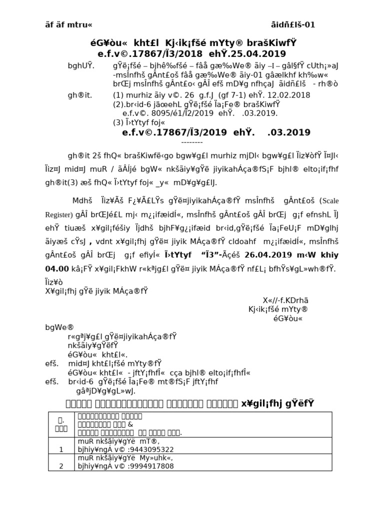 15562555801computer Instructor Grade-1 Scale Register-Reminder Letter | PDF